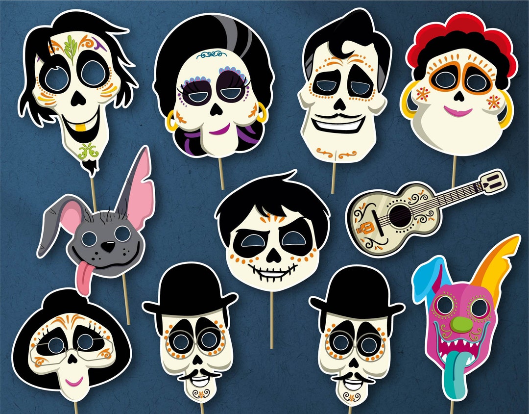 Coco Party Photobooth Props, DIGITAL DOWNLOAD, Birthday Decoration - Etsy