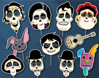 Coco Birthday Backdrop Banner, Coco Birthday Party Banner, Coco Party ...