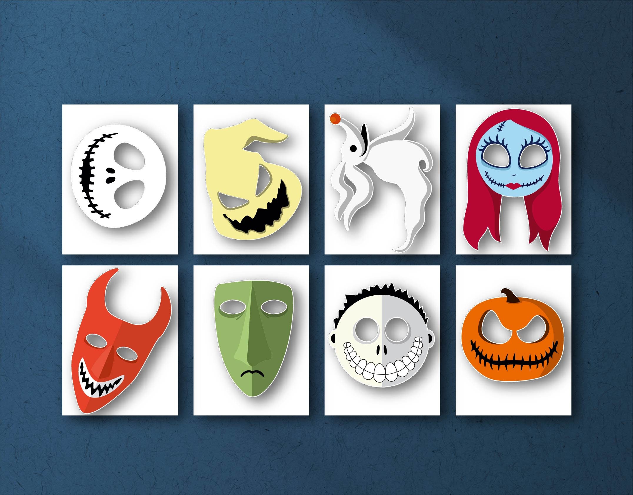 Nightmare Before Christamass Party Photo Booth Props, DIGITAL DOWNLOAD ...