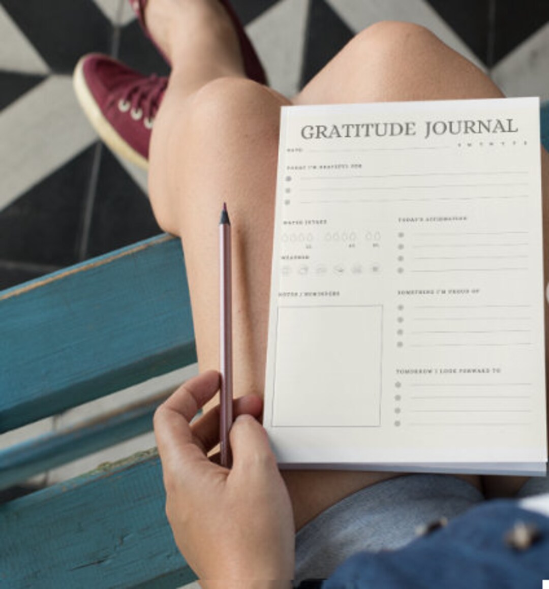 Daily Gratitude Journal Page - Etsy