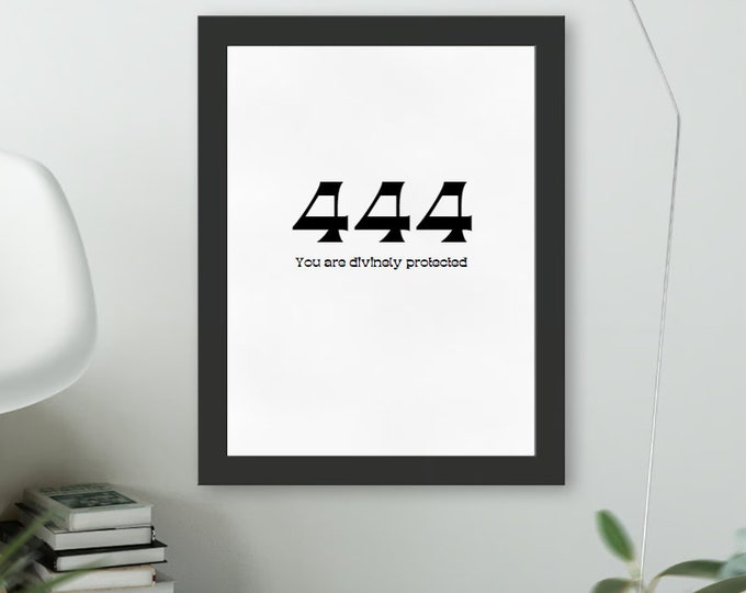 444 Angel Number - Printable Digital Print - Etsy Canada