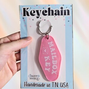 Pool Key Motel Keychain, Retro Hotel Motel Keyring Key Charm, Pool ...
