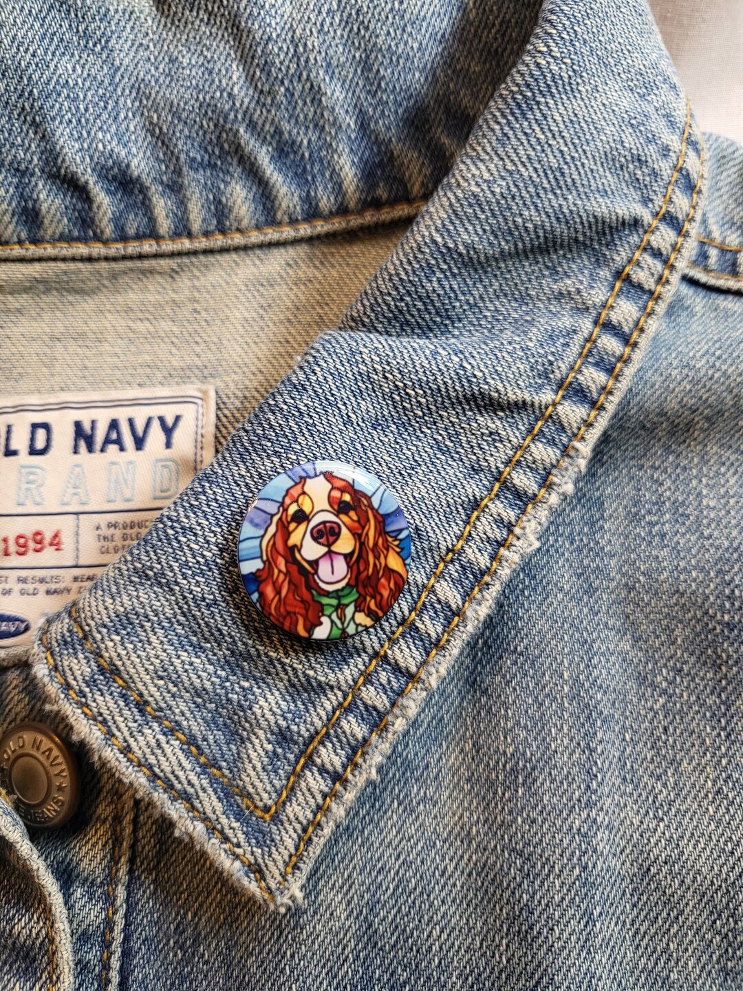 Cocker Spaniel Dog Pin Gift Set, English Springer Puppy Mom Backpack ...