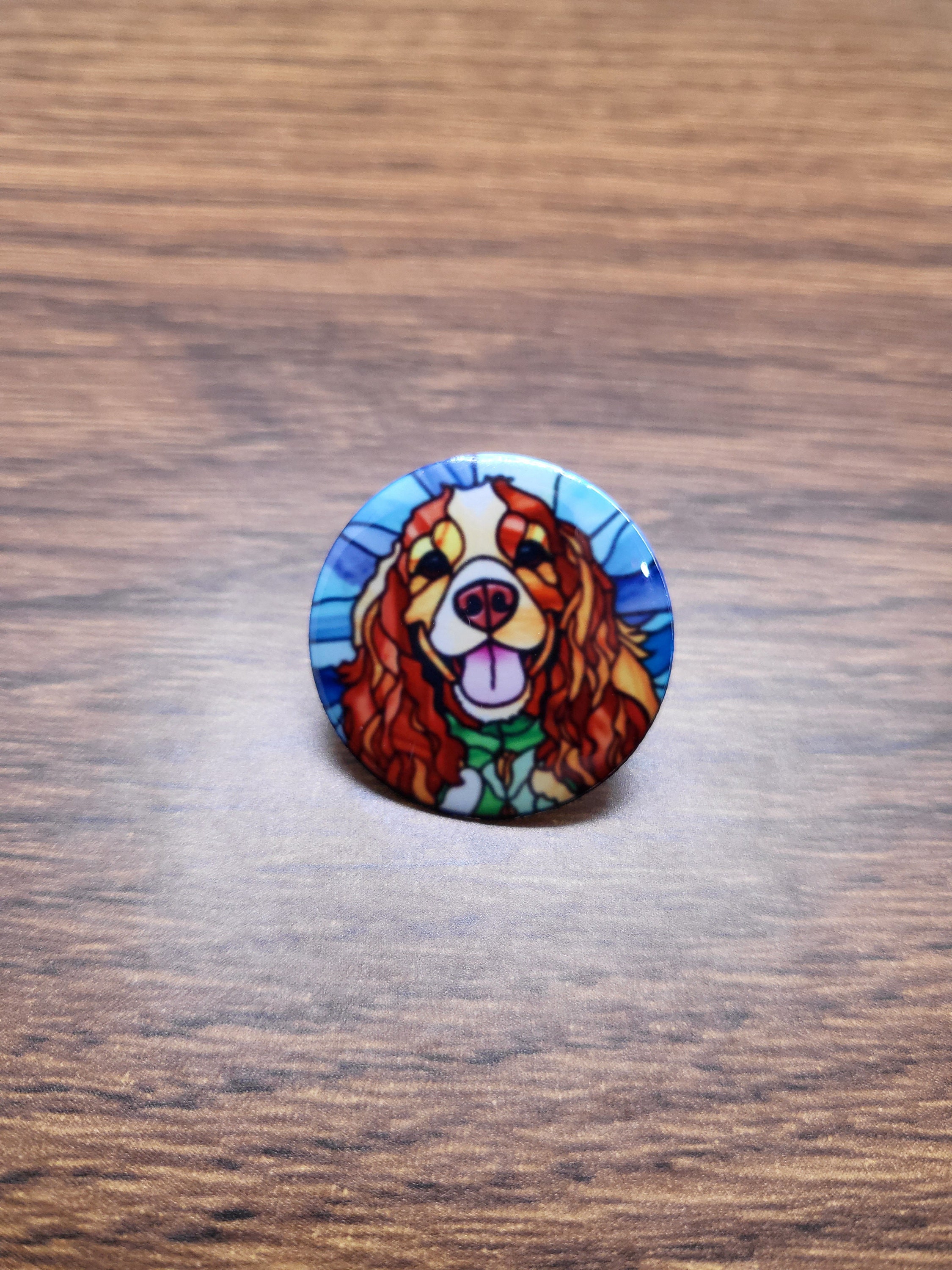 Cocker Spaniel Dog Pin Gift Set, English Springer Puppy Mom Backpack ...