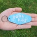 Pool Key Motel Keychain, Retro Hotel Motel Keyring Key Charm, Pool ...