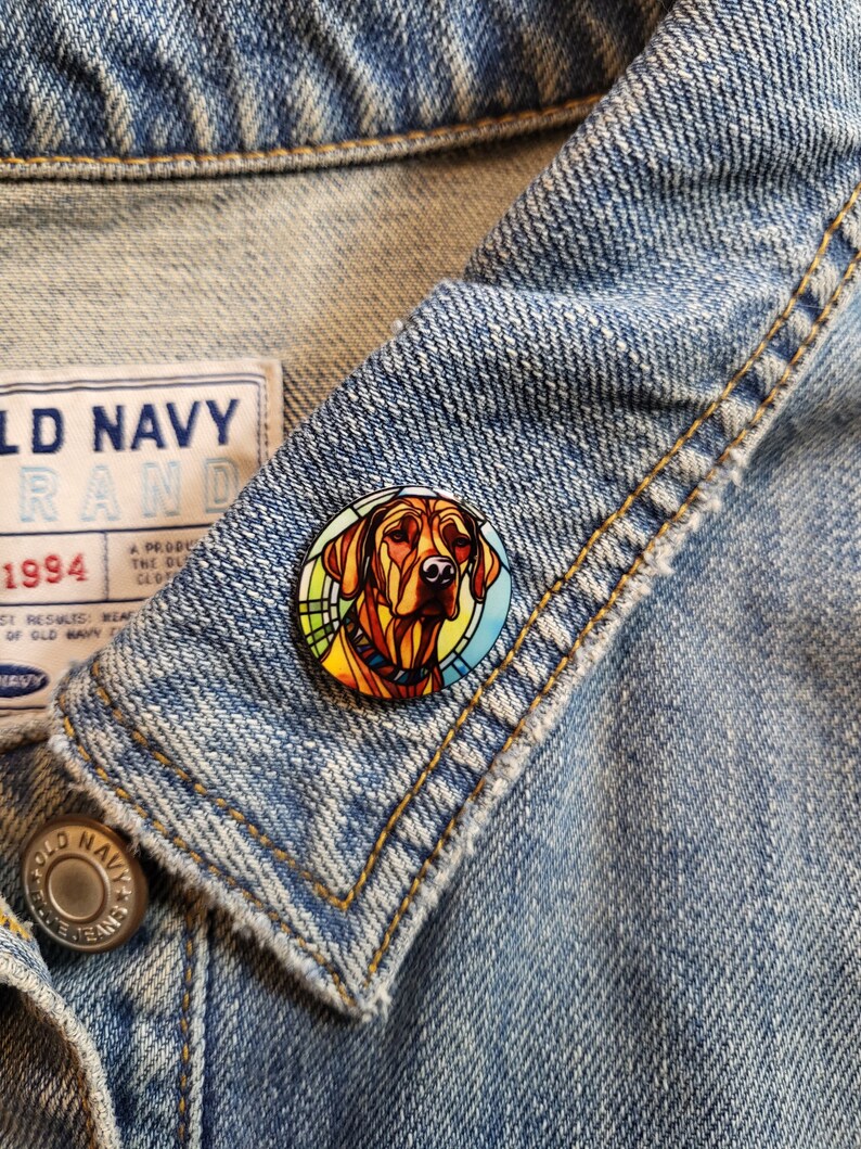 Coonhound Dog Mom Pin Gift Set, English Redbone Hound Puppy Backpack ...