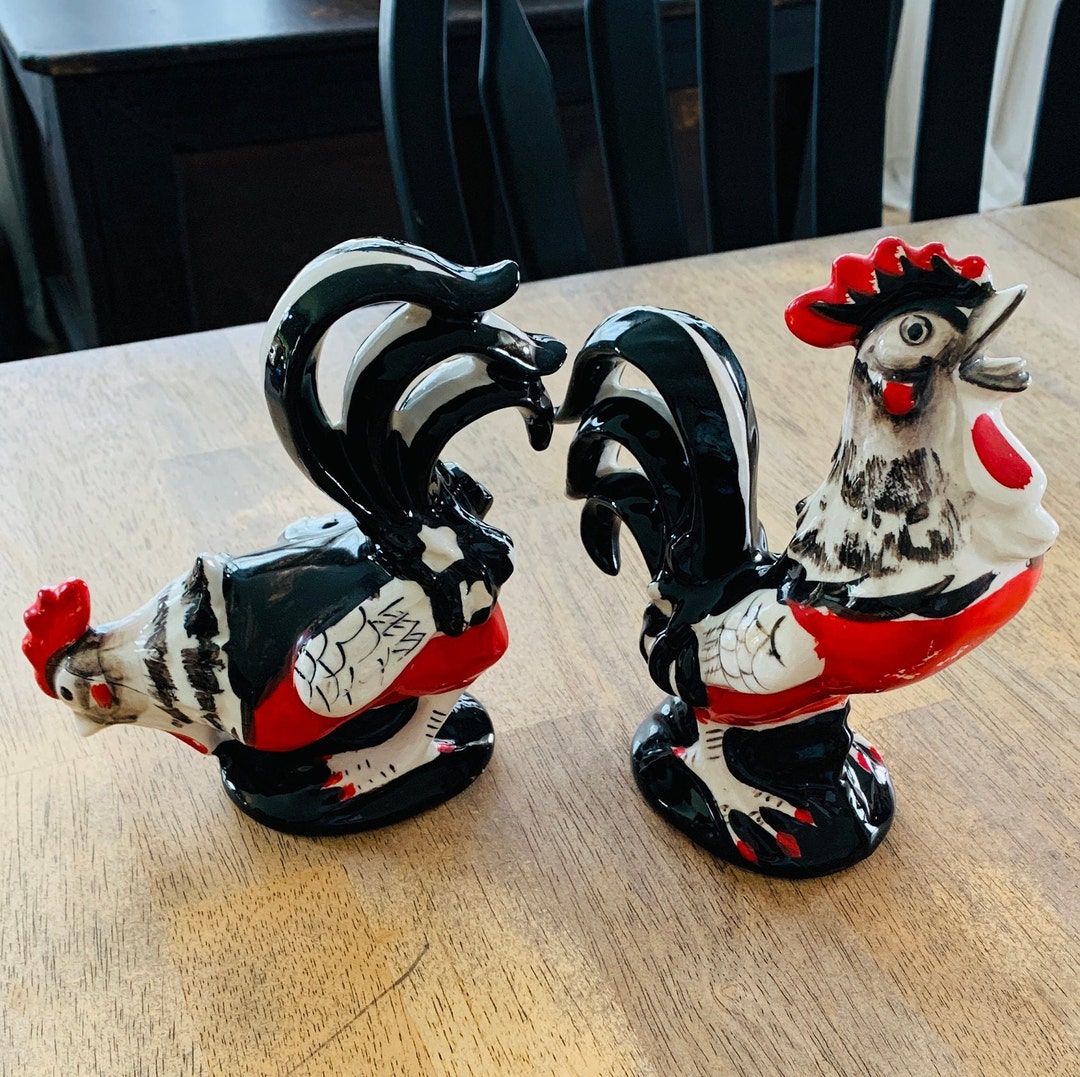 Japan Rooster Set - Etsy