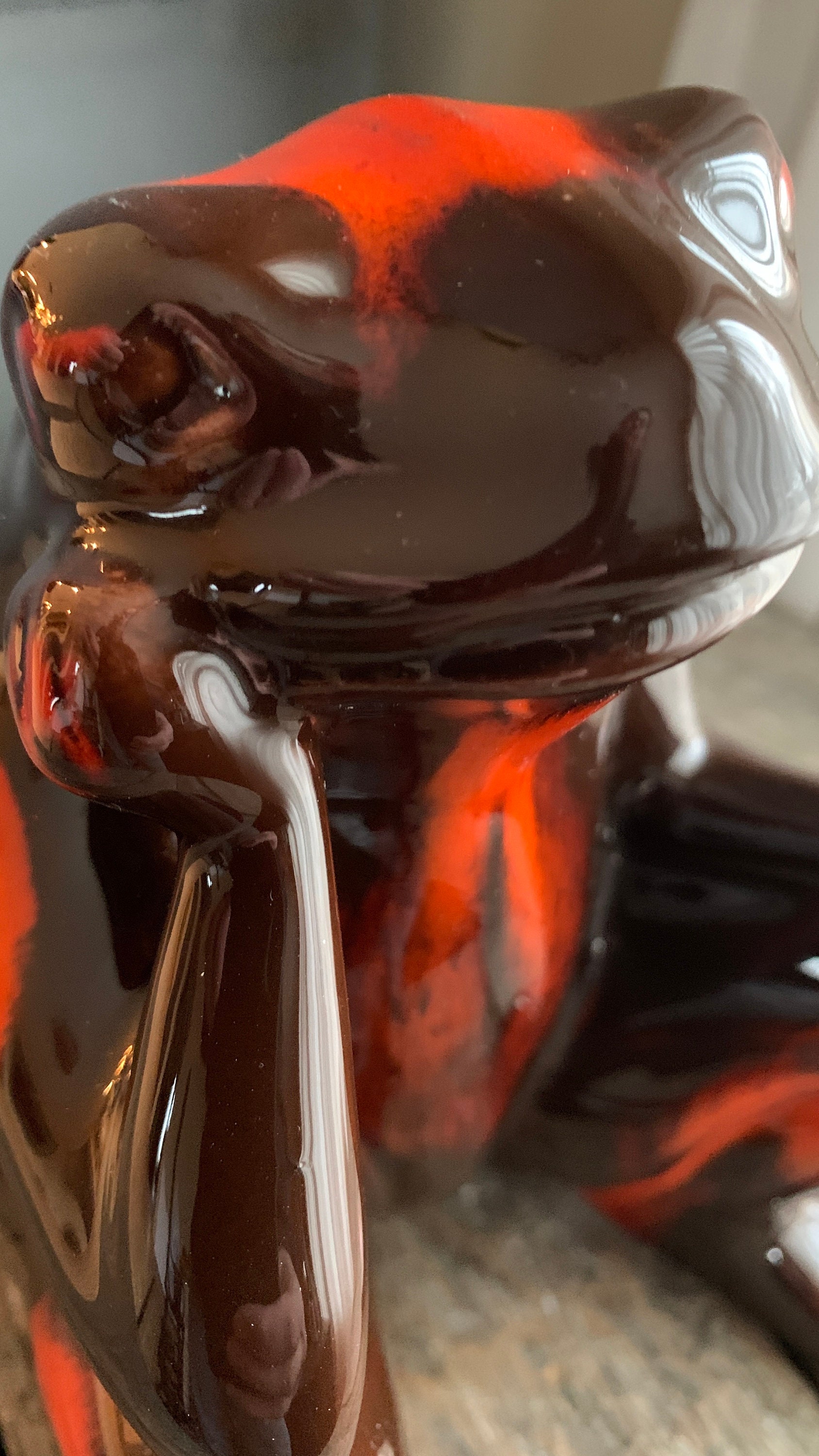 Vintage Thinker Frog - Etsy