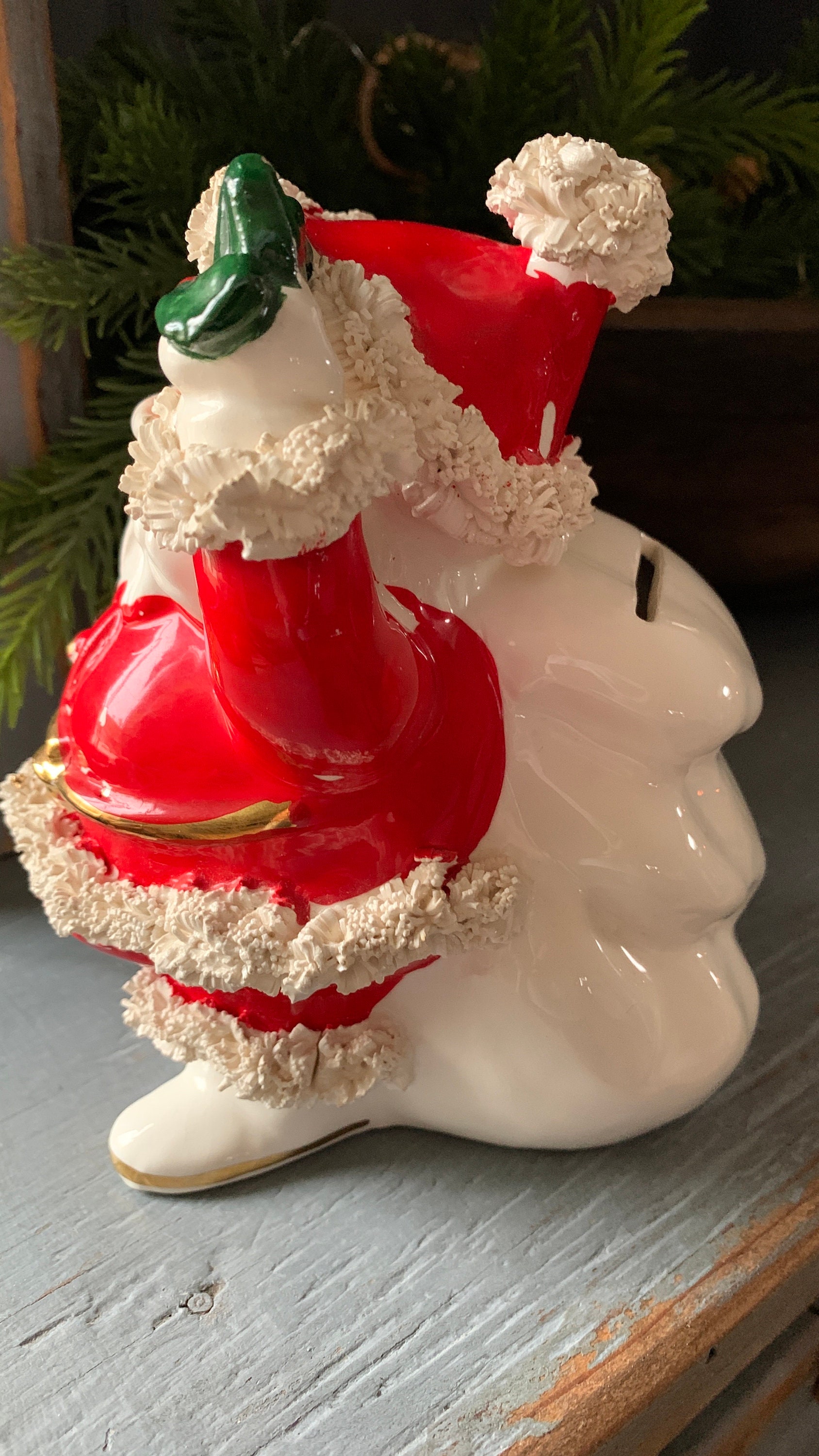 Vintage Napco Santa Bank - Etsy