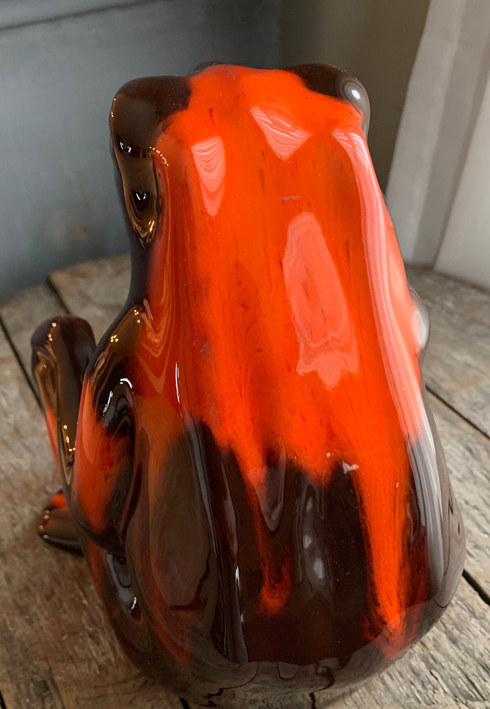 Vintage Thinker Frog - Etsy