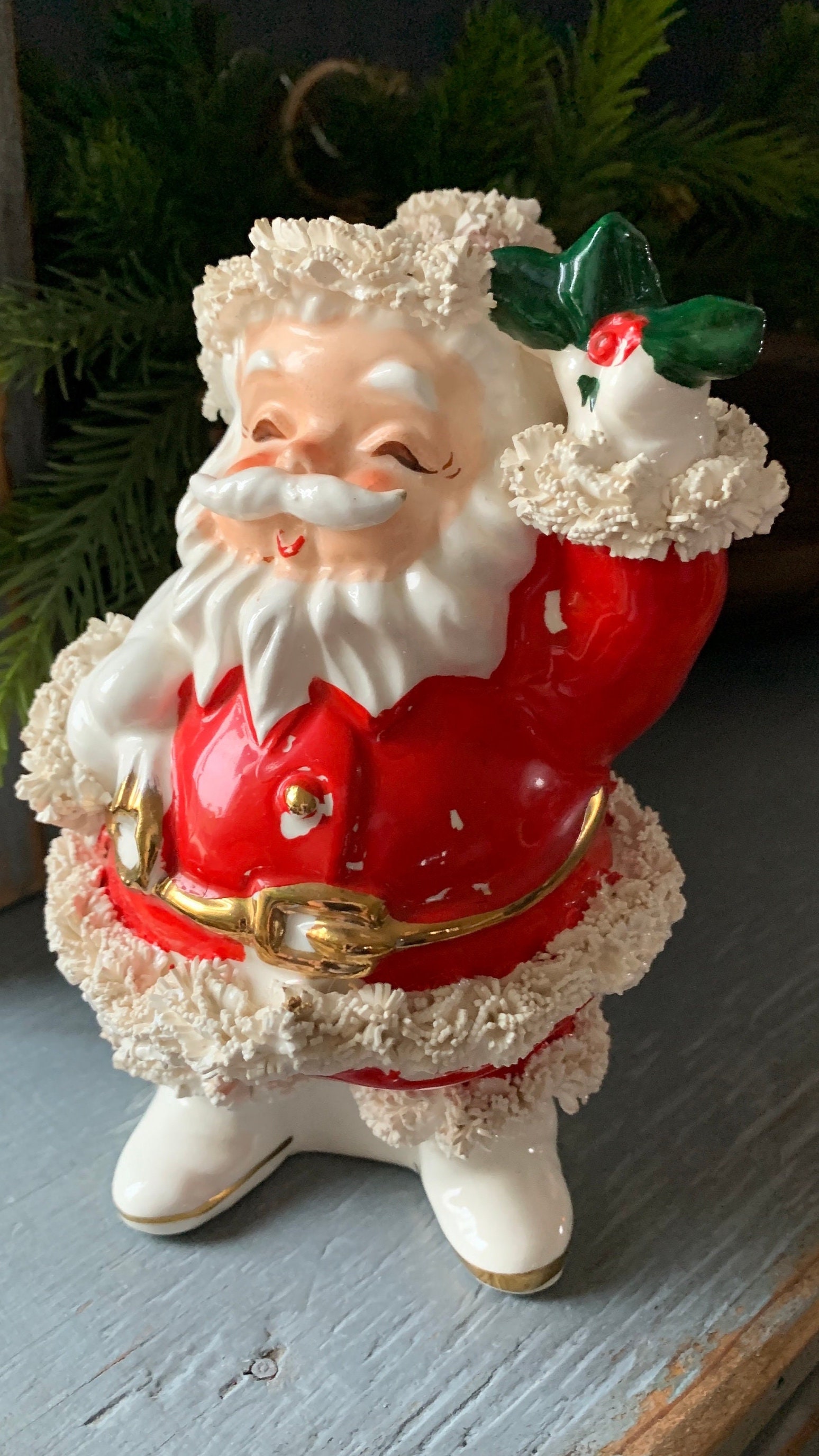 Vintage Napco Santa Bank - Etsy