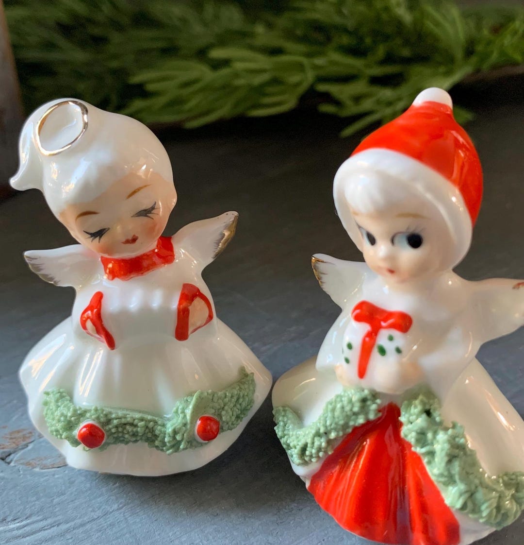 Vintage Napco Mini Christmas Angels - Etsy