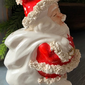 Vintage Napco Santa Bank - Etsy
