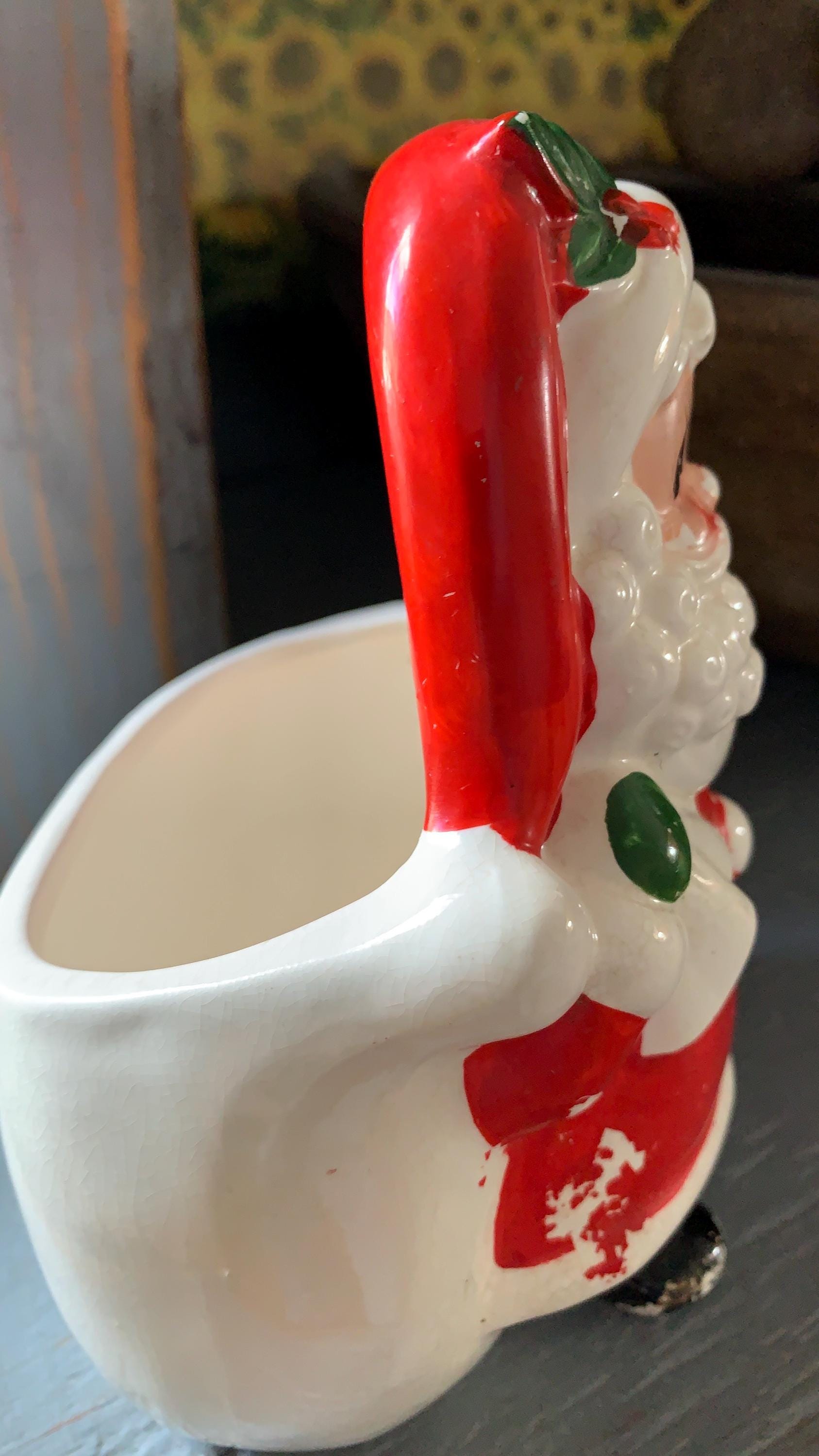 Napcoware Santa Planter - Etsy