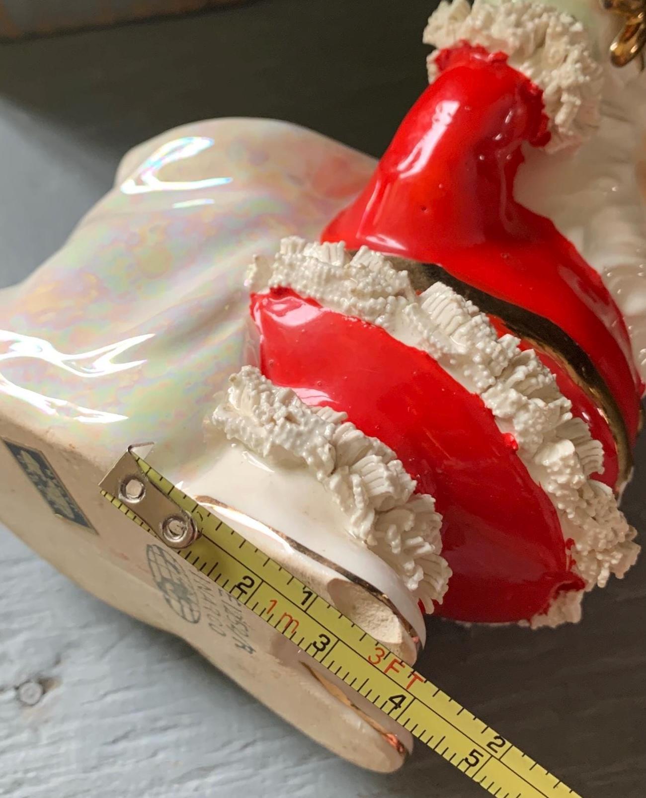 Vintage Spaghetti-trimmed Santa - Etsy