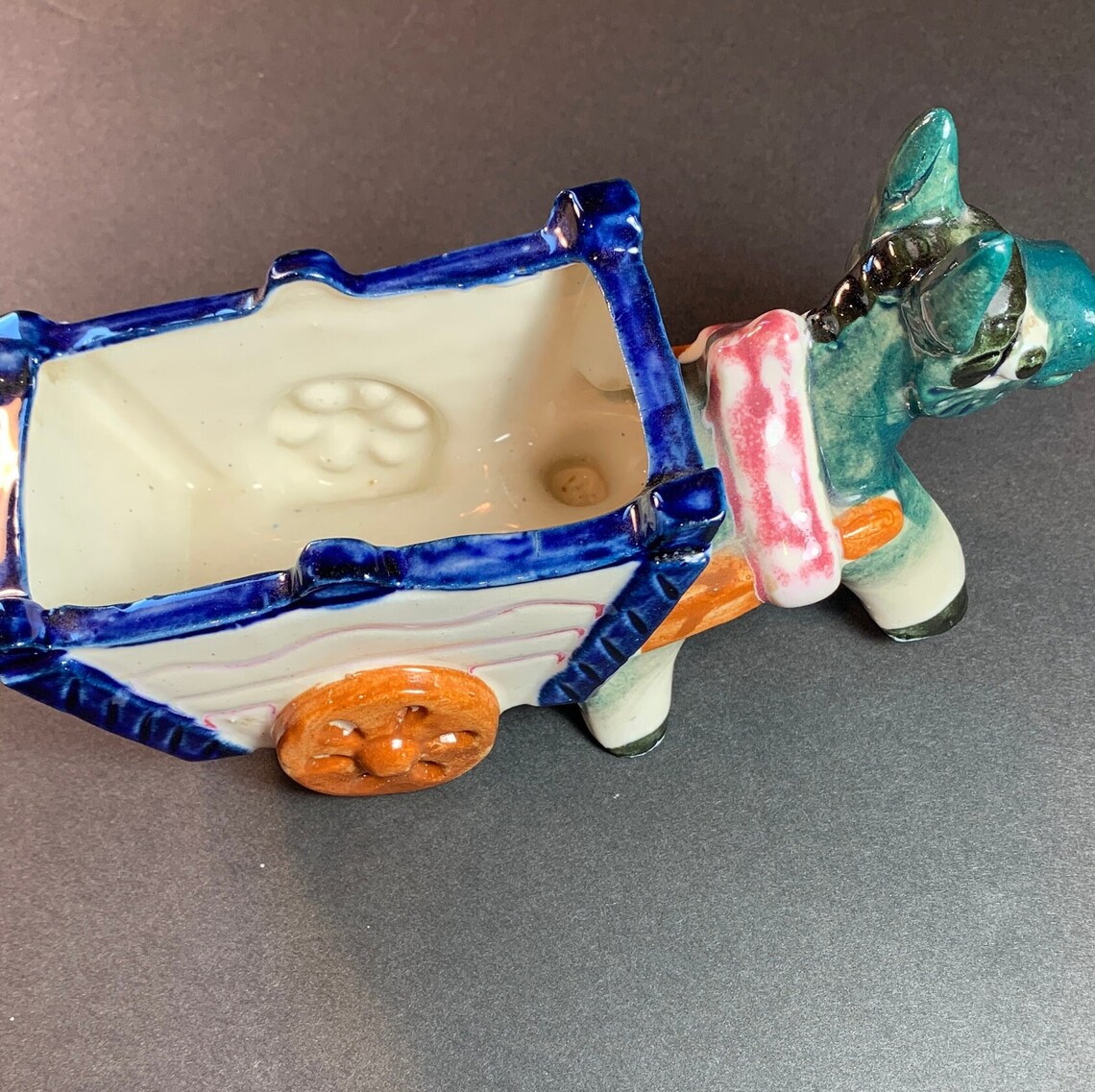 Occupied Japan Donkey With Cart - Etsy