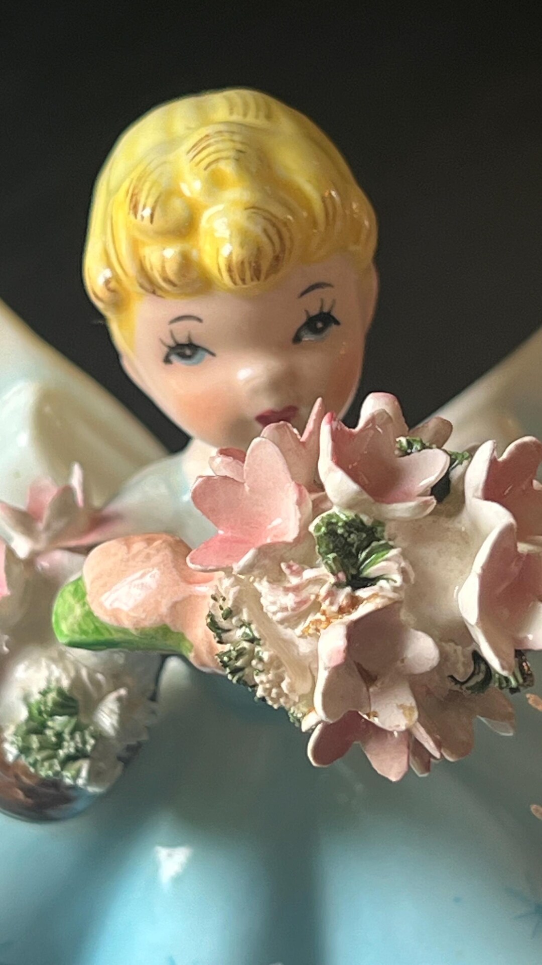 Lefton Flower Girl Figurine - Etsy