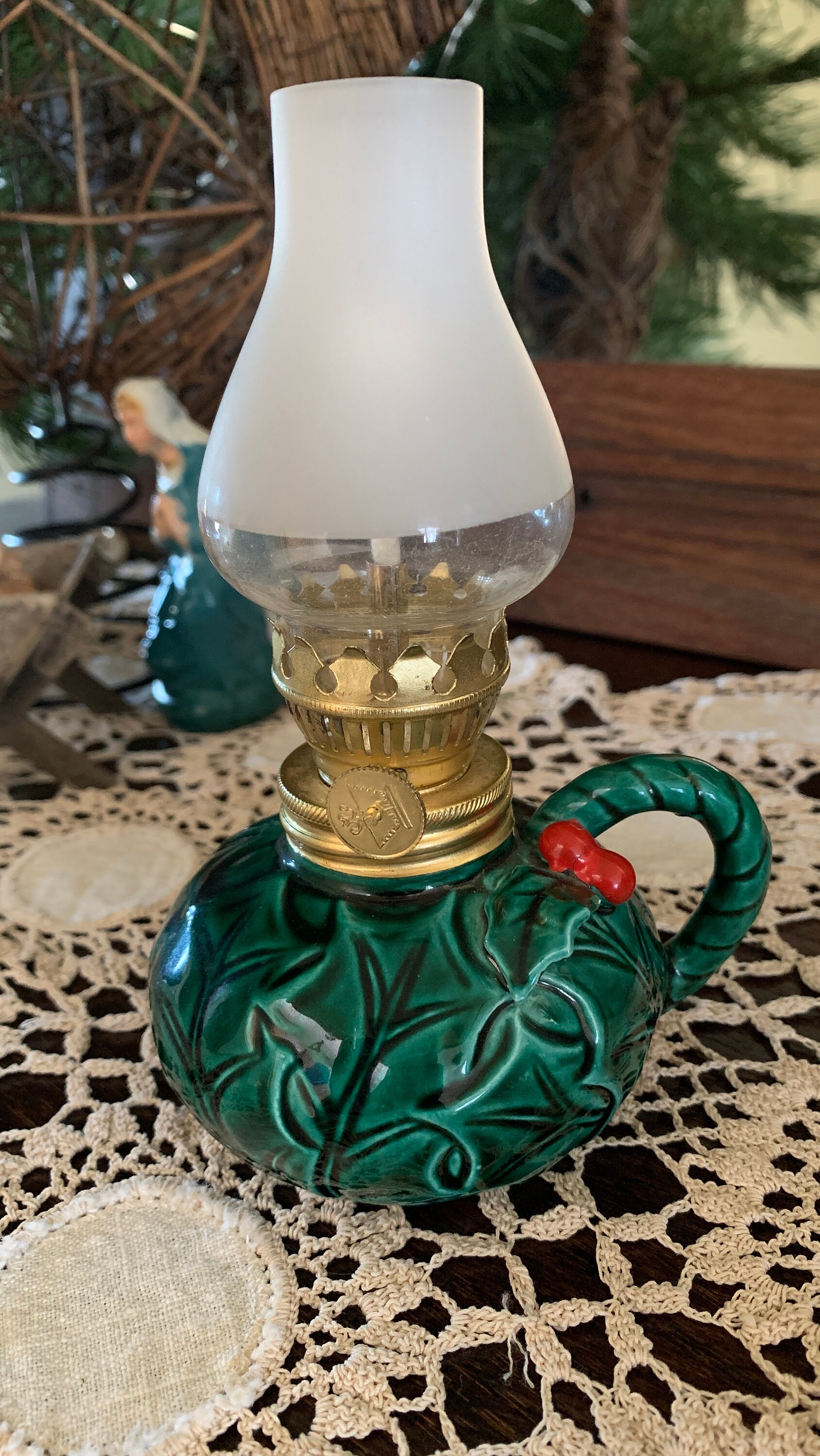Lefton Mini Oil Lamp - Etsy