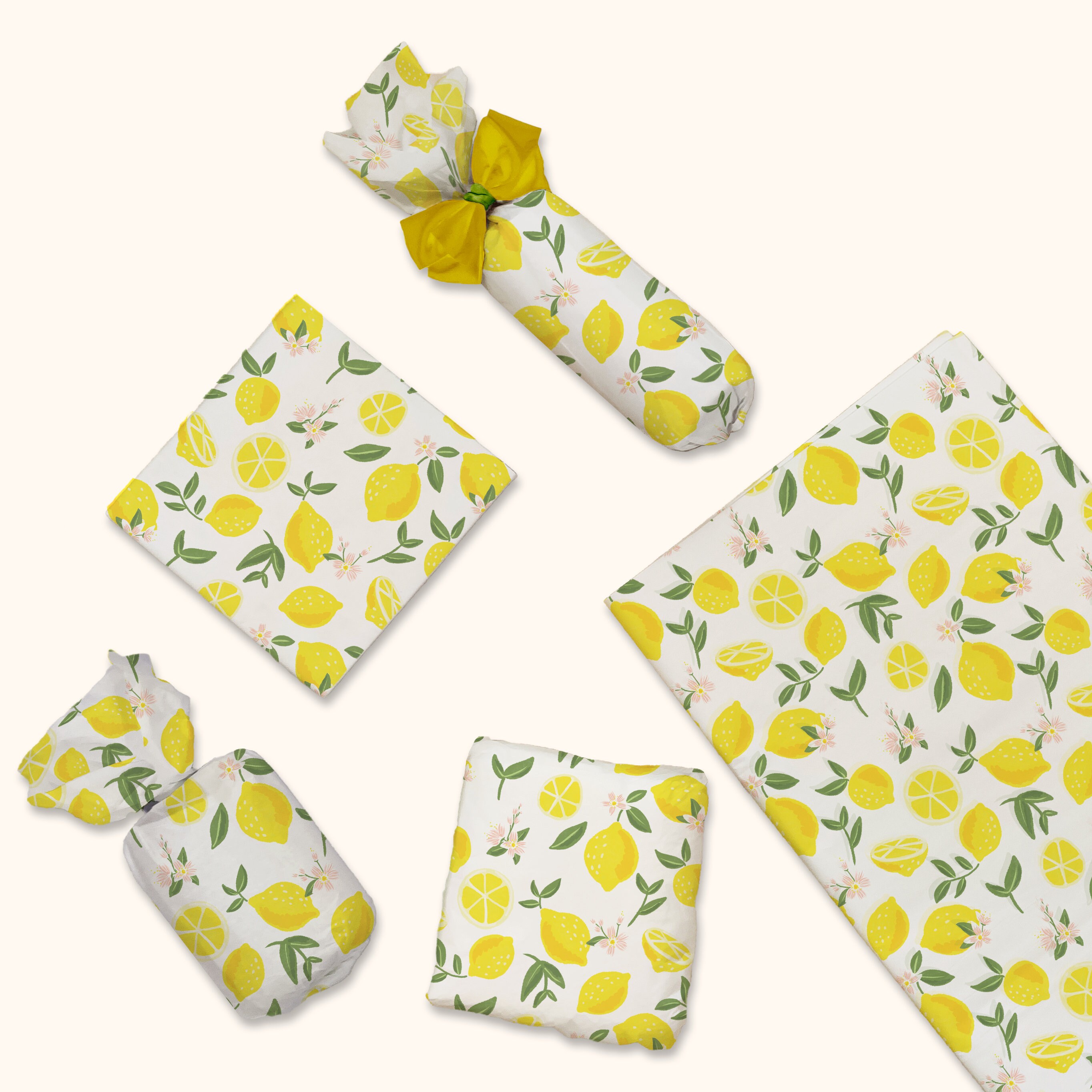 24pc Lemon Tissue Paper 20"x30" Sheets - Etsy
