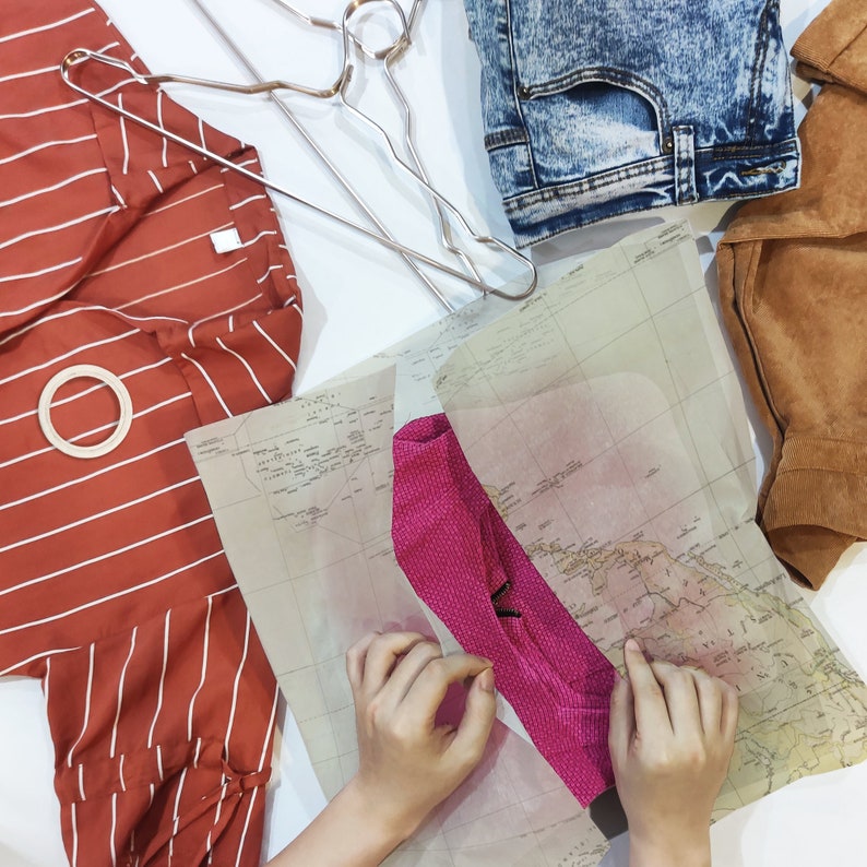 24pc World Map Tissue Paper 20”x30” Sheets - Etsy