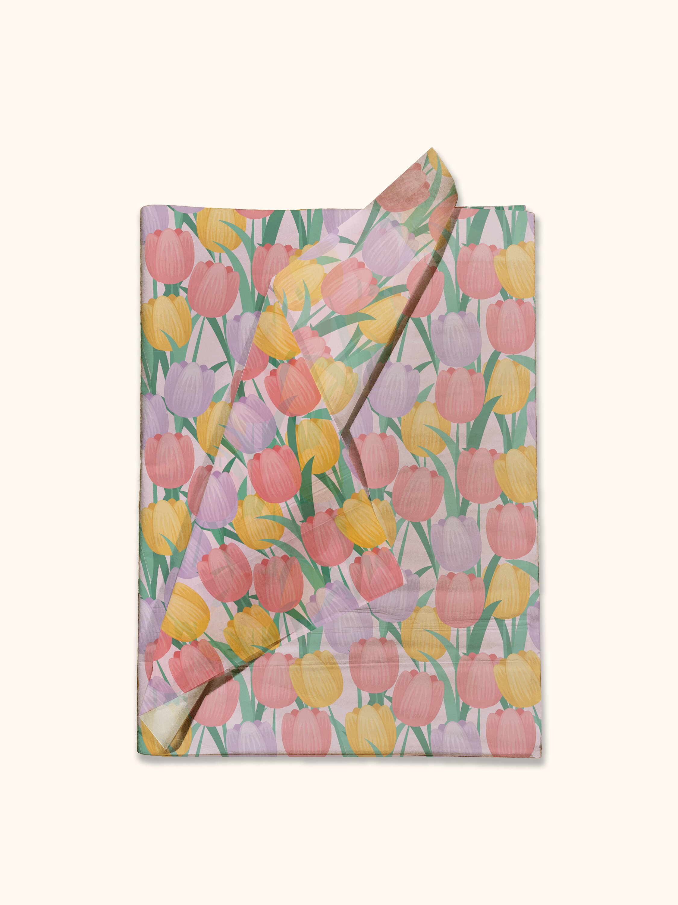 24pc Tulip Tissue Paper 20"x30" Sheets Mothers Day Tissue Paper - Etsy
