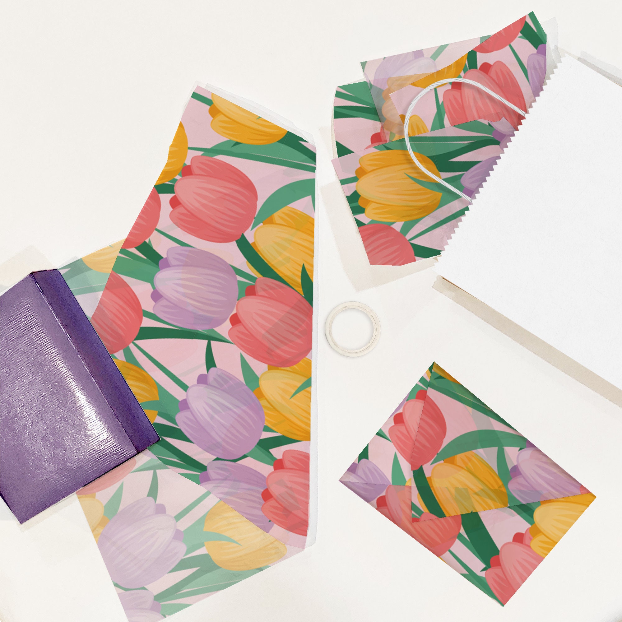 24pc Tulip Tissue Paper 20x30 Sheets Mothers Day Tissue Paper - Etsy