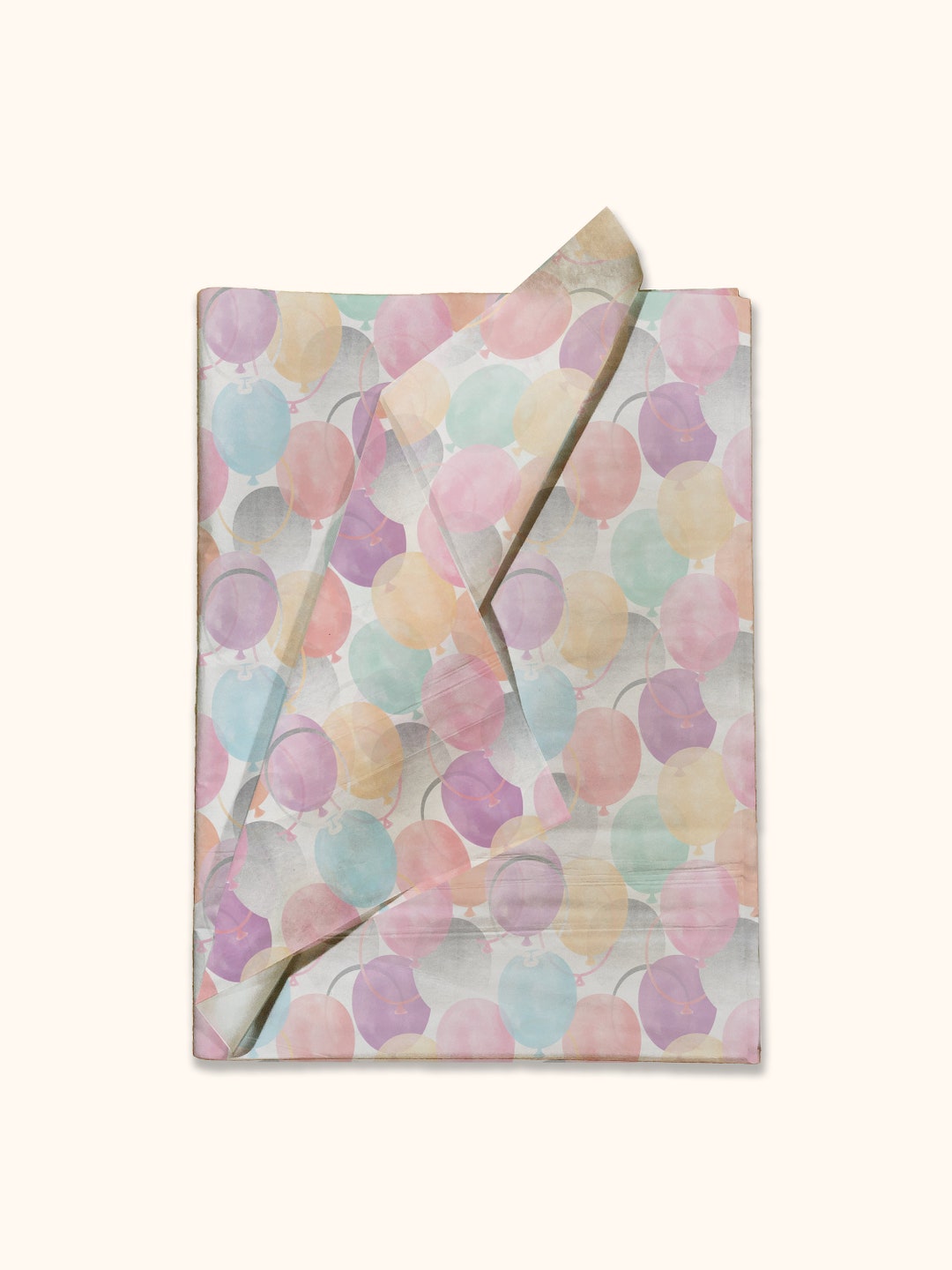 24pc Birthday Balloon Tissue Paper 20"x30" Sheets - Etsy