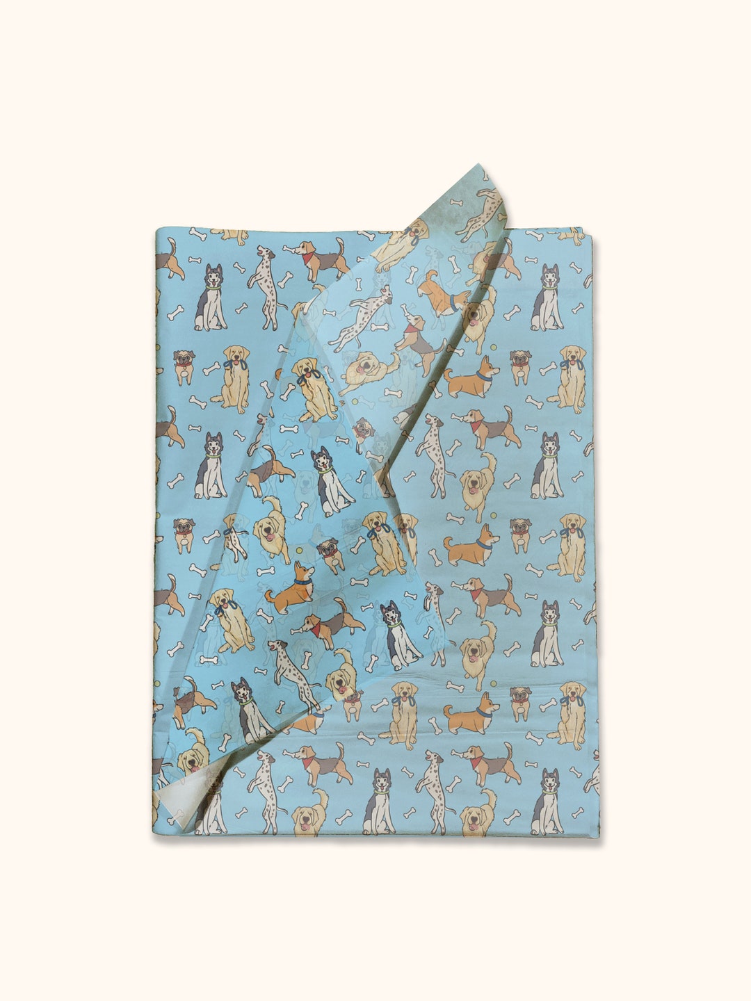 24pc Dogs Tissue Paper 20”x30” Sheets - Etsy