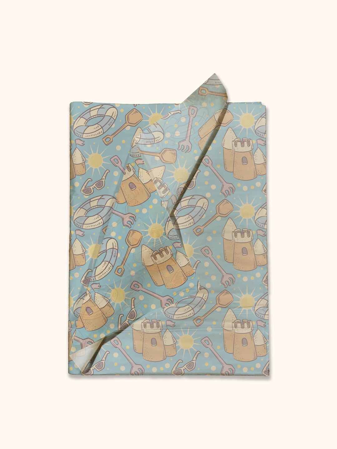 24pc Beach Tissue Paper 20”x30” Sheets - Etsy