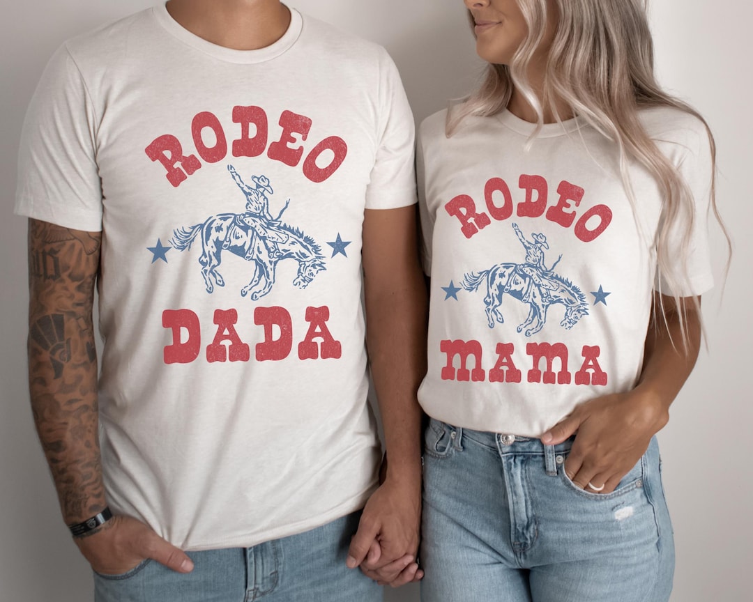 Rodeo Mama, Dada Short Sleeve T-shirt | Wild West, Boho Western, Cowboy ...