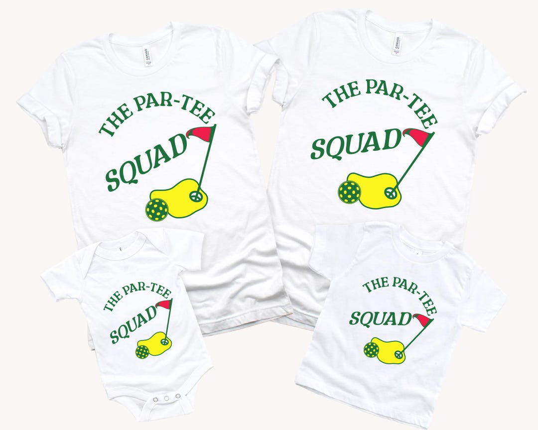 The Par-tee Squad Short Sleeve T-shirt - Etsy