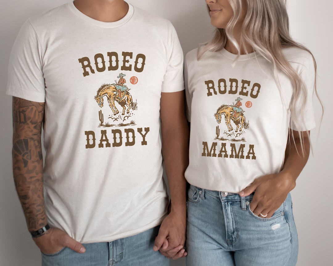 Rodeo Mama, Daddy, Brother Sister Short Sleeve T-shirt | Matching ...