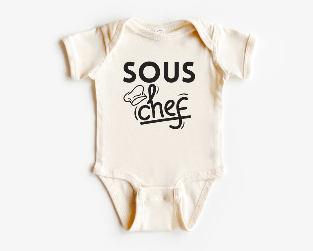Sous Chef Infant Bodysuit, Kid’s T-shirt | Baby Shower Gift, Boy, Girl ...