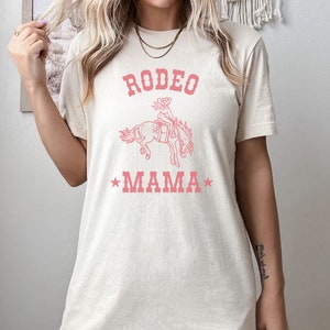 Rodeo Mama, Daddy T-shirts | Pink Cowgirl, Western, Wild West Theme ...