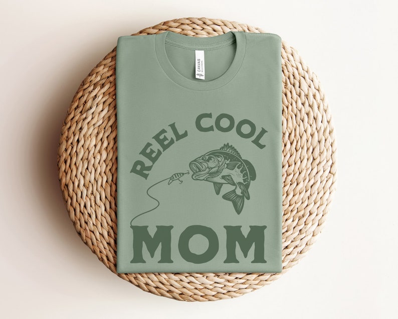 Reel Cool Mom, Dad Short Sleeve T-shirt | Matching Parents, Family Tee ...