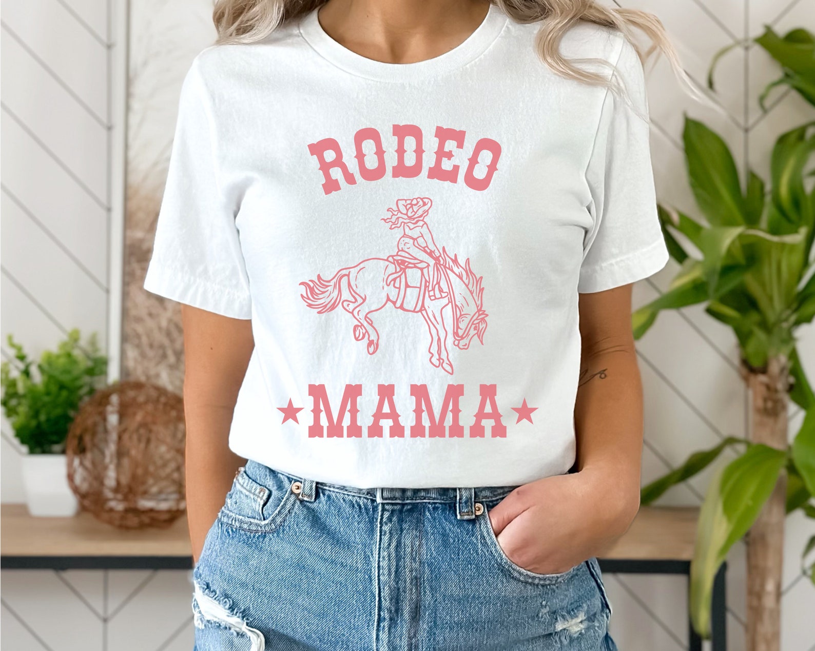 Rodeo Mama, Daddy T-shirts Pink Cowgirl, Western, Wild West Theme My ...