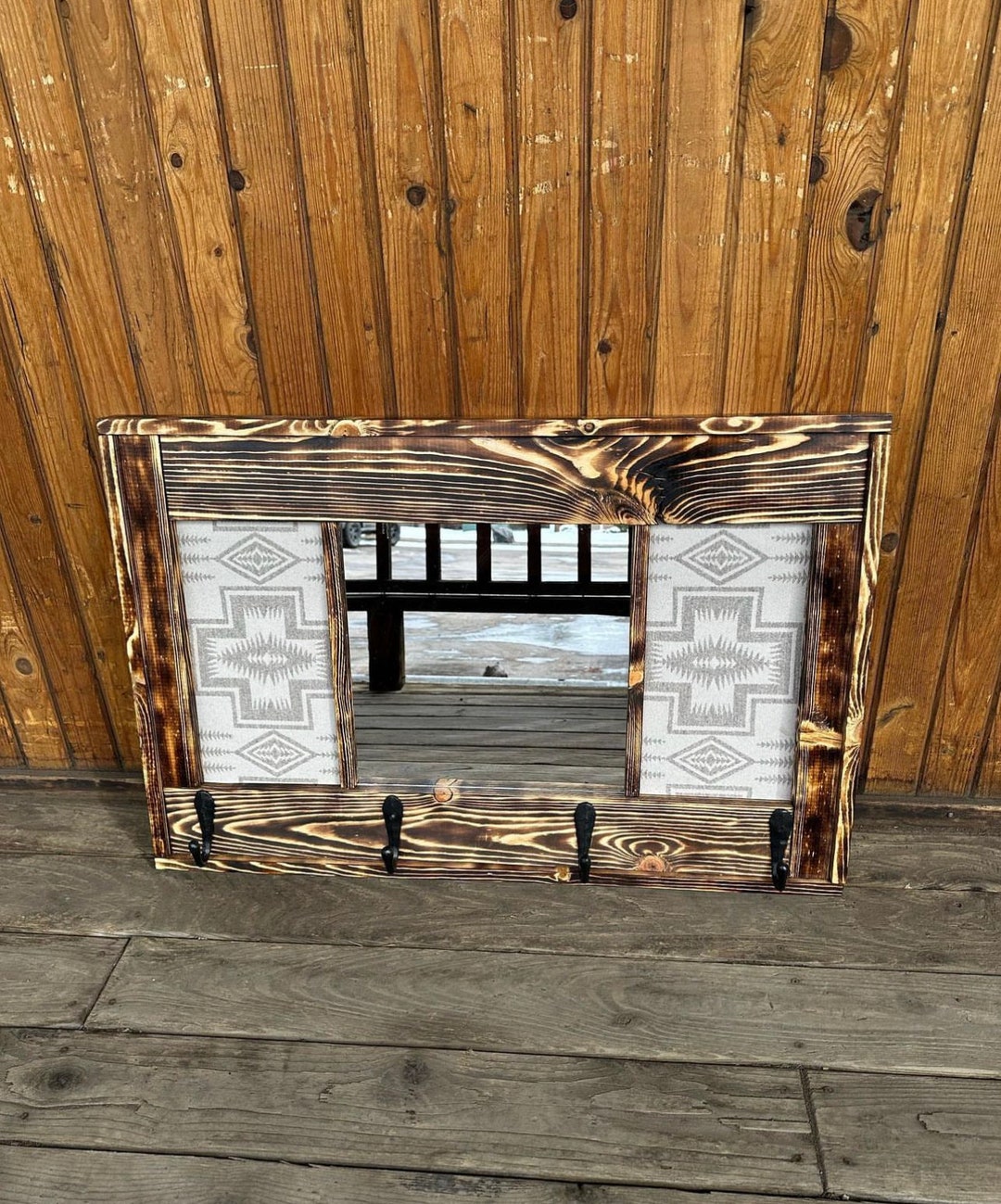 Harding Tonal Entryway Mirror - Etsy