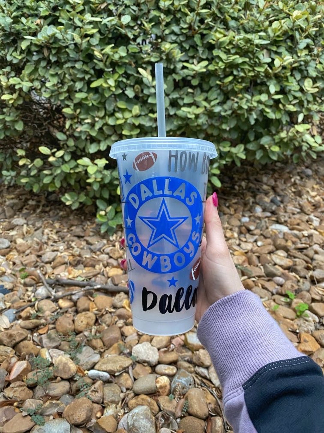 Reusable Cold Cup Dallas Cowboys Theme - Etsy