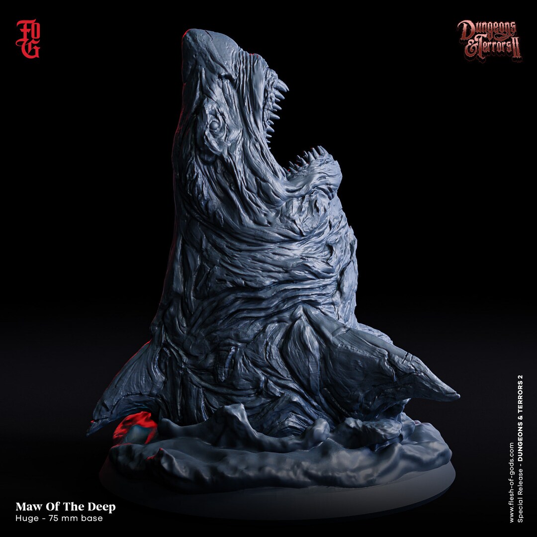 The Maw of the Deep - Horror Movie Monster Inspired - Dungeons and ...