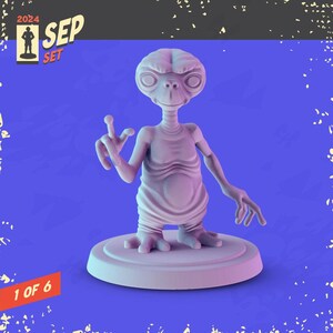 Extra-terrestrial Inspired Popmini Set - 32mm Scale Miniatures - Popminis - Etsy