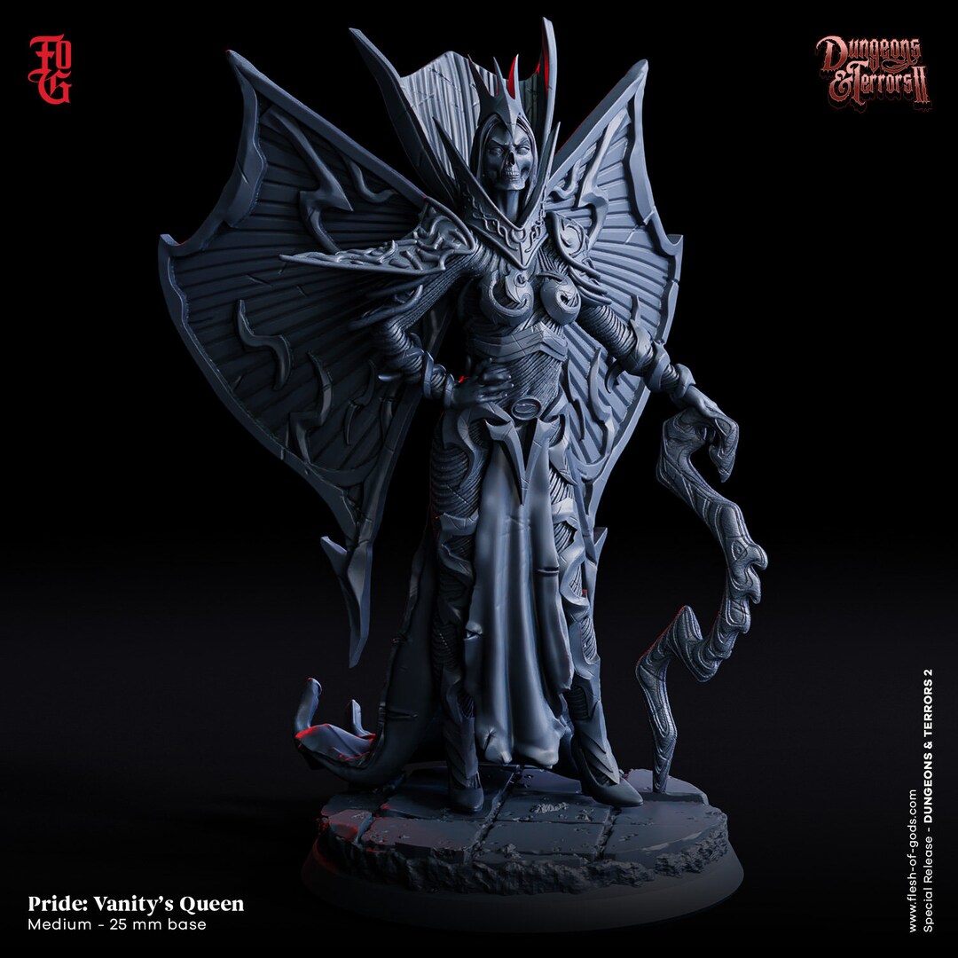 Pride Vanitys Queen - Horror Movie Monster Inspired - Dungeons and ...
