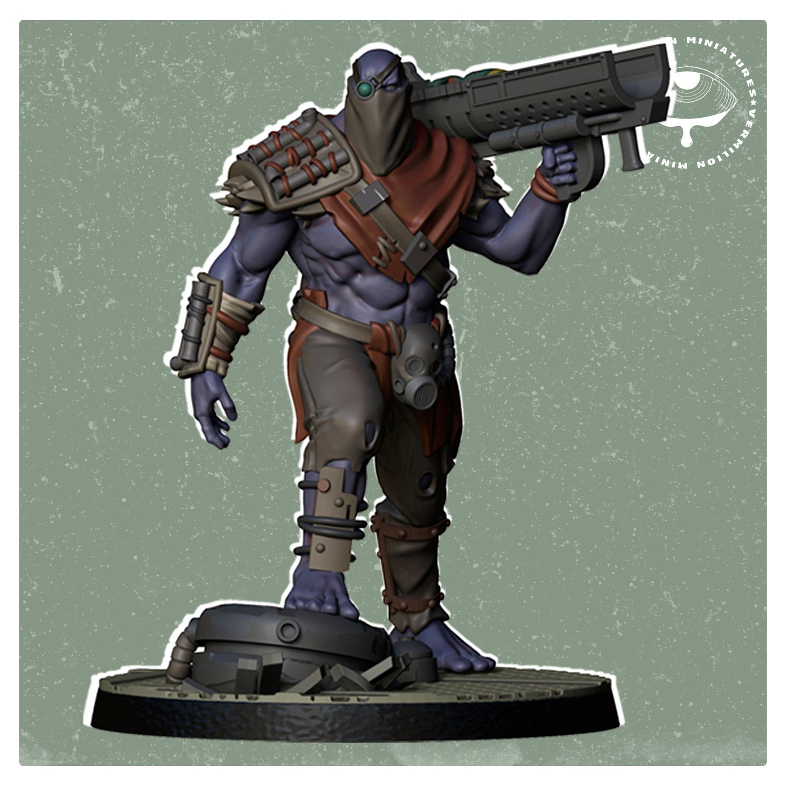 The Atomic Unity Bundle - Post Apocalyptic Inspired - Miniature Set - Resin 3D Printed ...