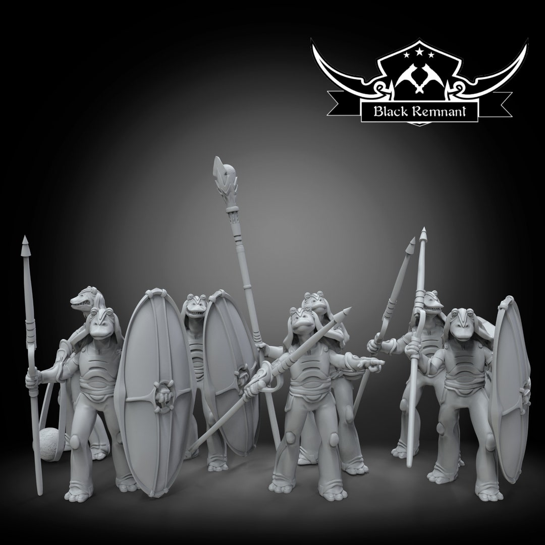 Aquatic Alien Troopers 35mm SW Legion 3D Resin Printed Miniature - Etsy