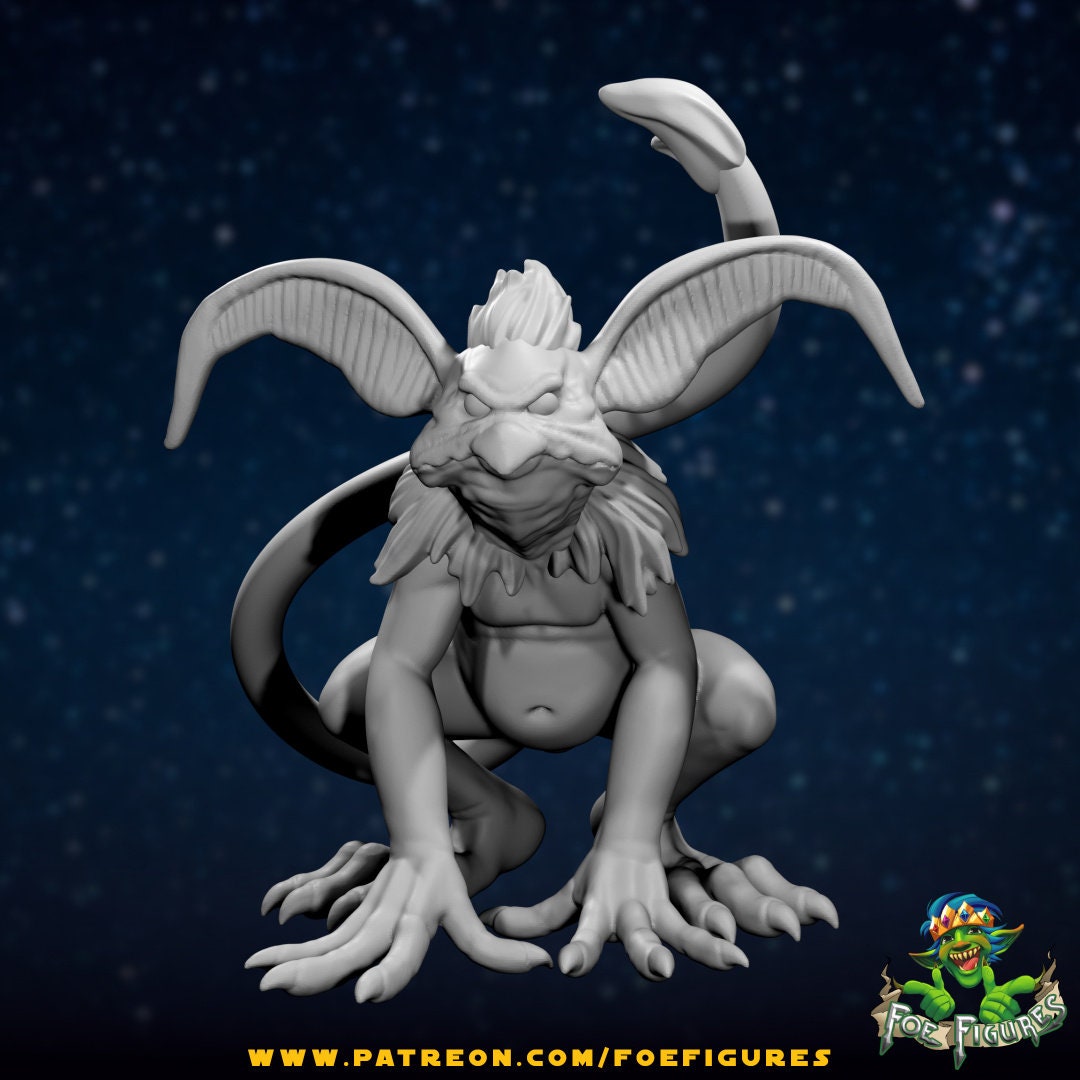 SW Inspired Monkey Lizard - SW Legion - 3D Resin Printed Miniature - Etsy