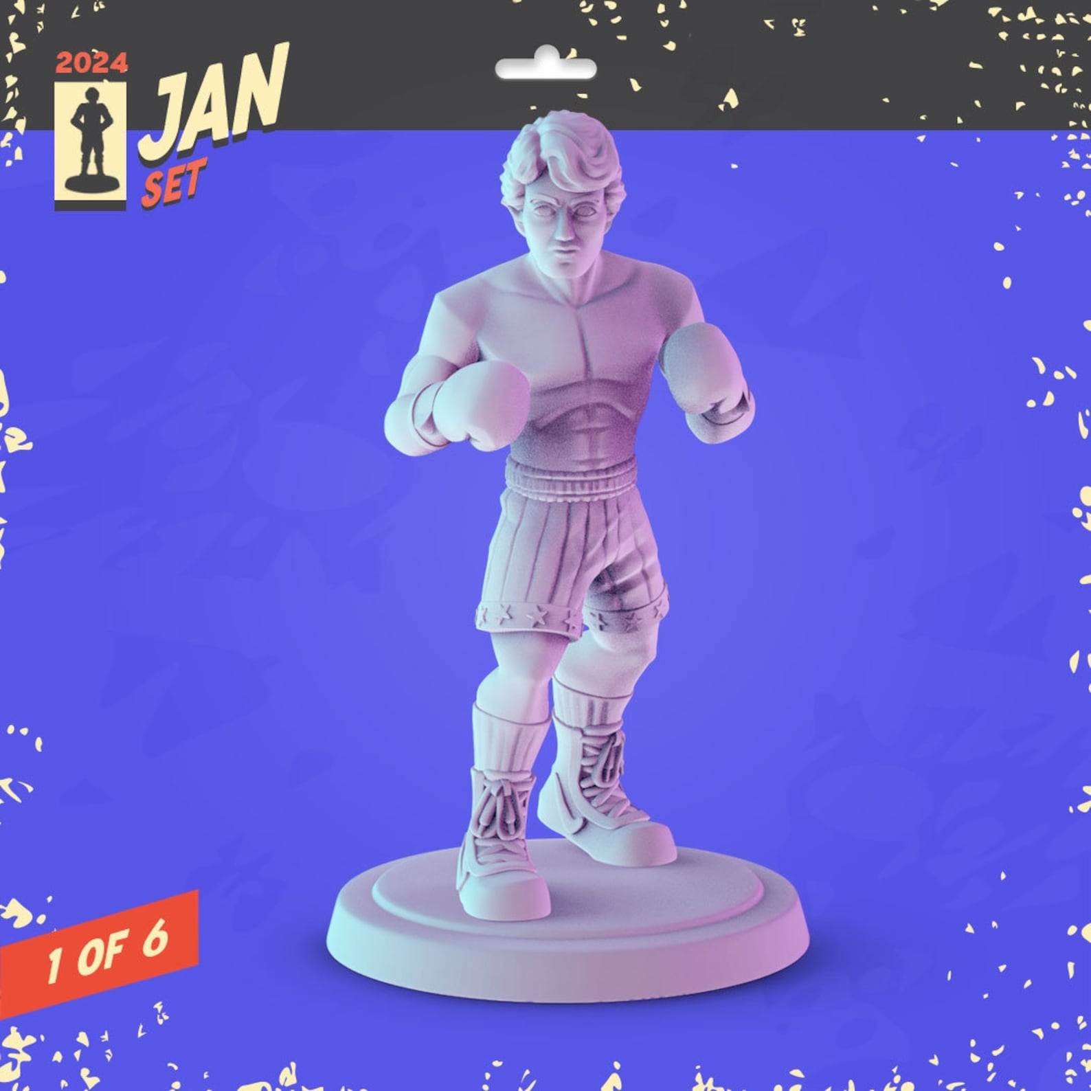 Boxing Movie Inspired Popmini Set - 32mm Scale Miniatures - Popminis - Etsy