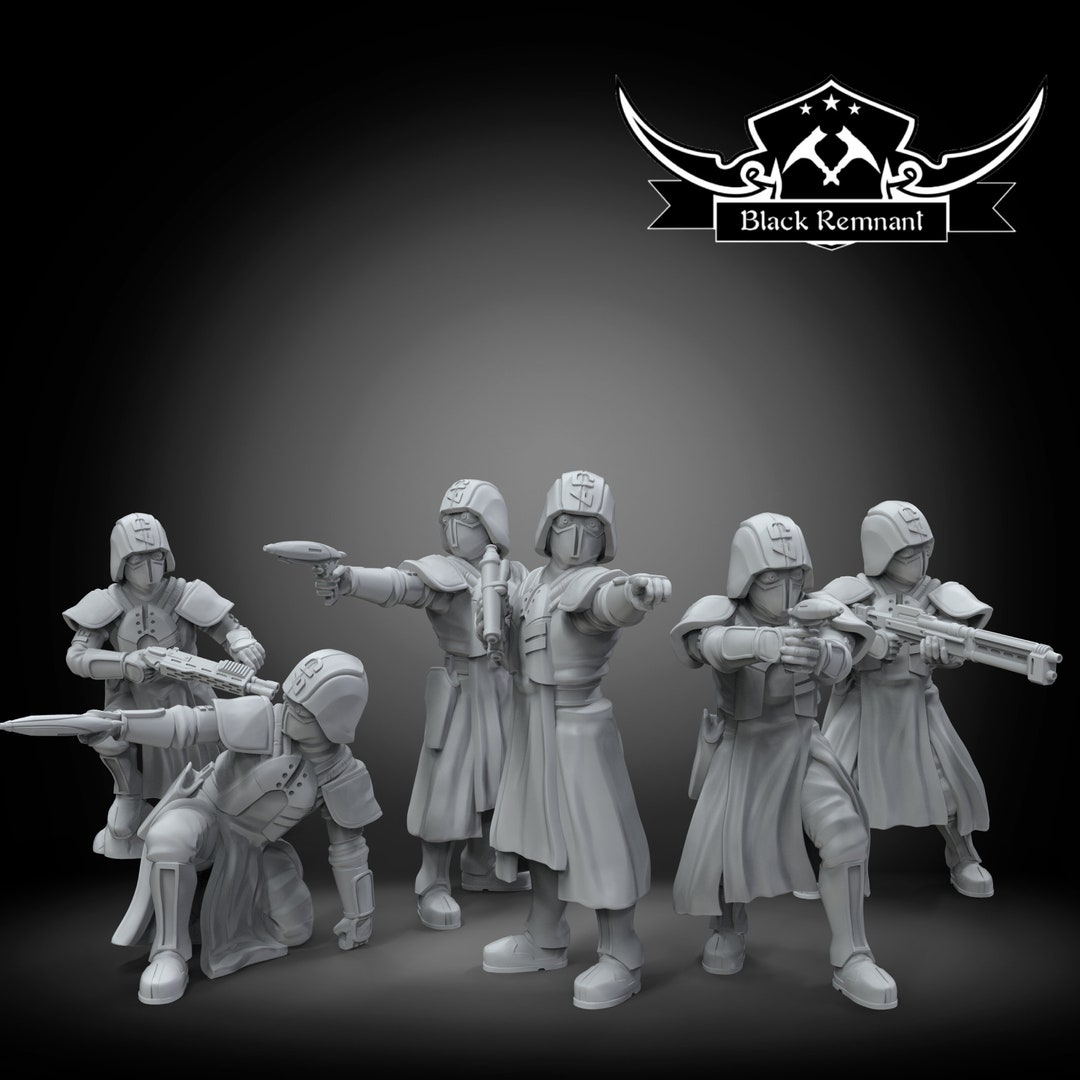 Capital Planet Police Troopers - 35mm SW Legion - 3D Resin Printed ...