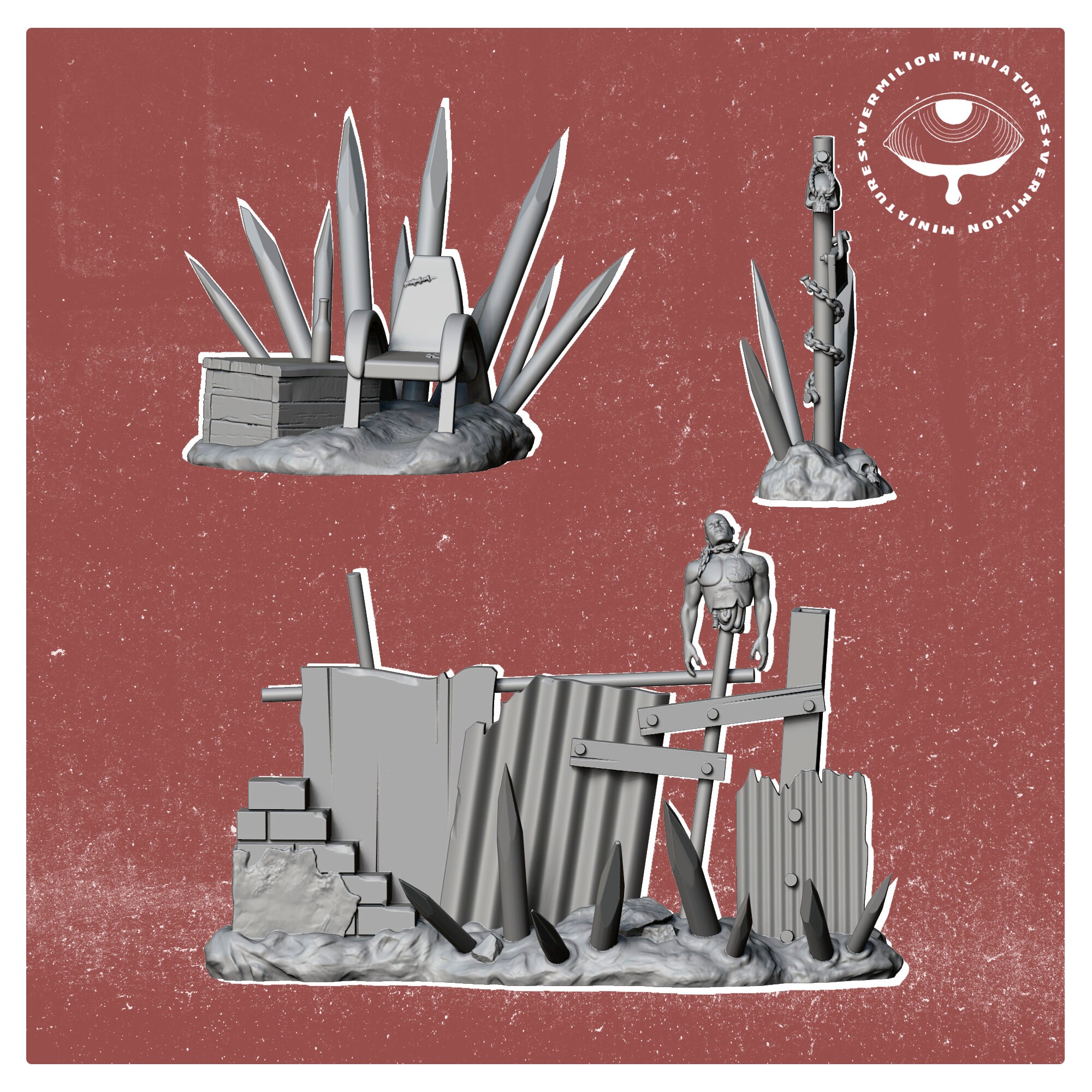 Rust Raiders Bundle - Post Apocalyptic Inspired - Miniature Set - Resin ...