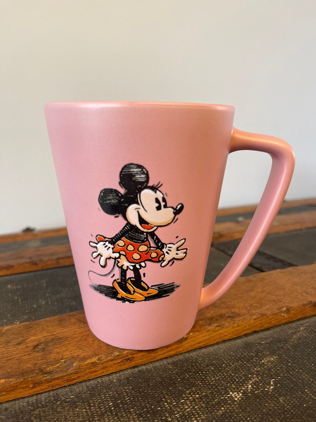 Disney Store Exclusive Light Pink Mug Minnie Mouse - Etsy