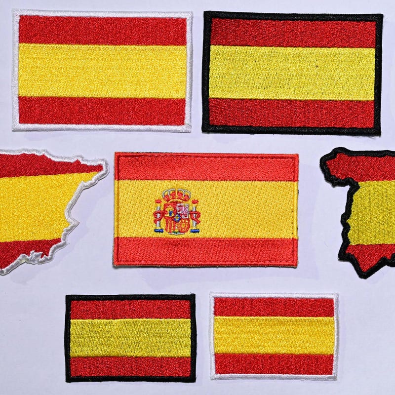 Spain Flag Patch - Etsy