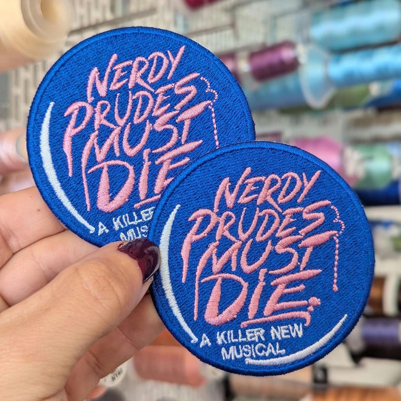 Nerdy Patches - Etsy
